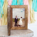 Double Dark Or Light Wood Photo Frame By Red Berry Apple ...