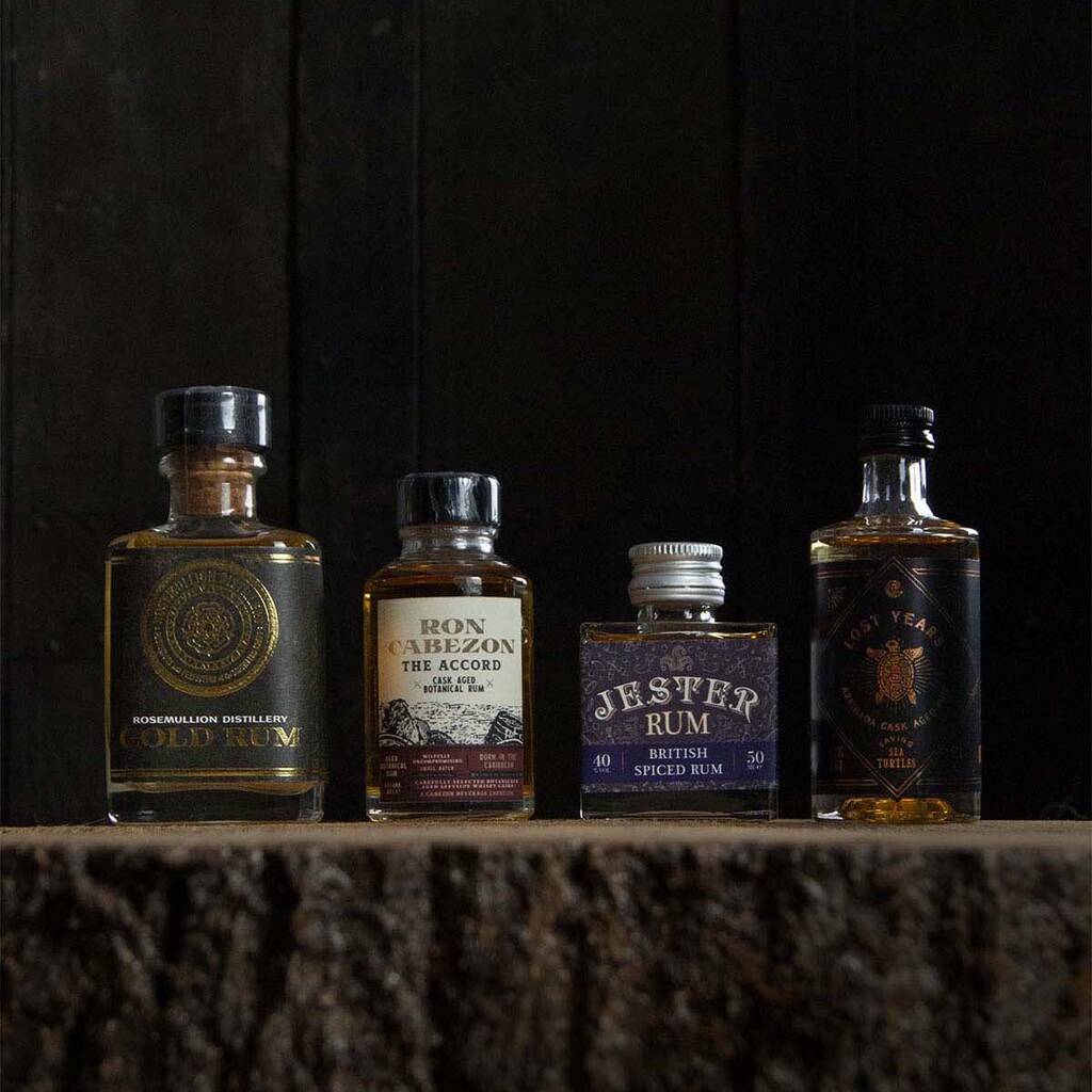 Premium Rum Taster Set Gift Box Two By The Rum Company ...