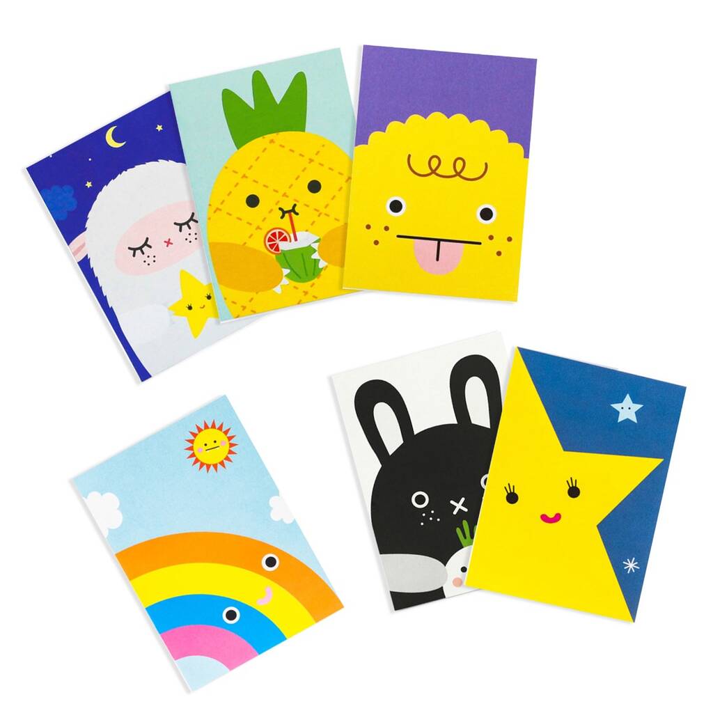 Cute Greetings Card Bundle By Noodoll | notonthehighstreet.com