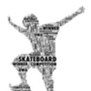Skateboarder Personalised Print By Unique Word Art | notonthehighstreet.com