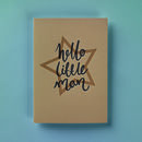 'hello little man' letterpress card by over the c. | notonthehighstreet.com