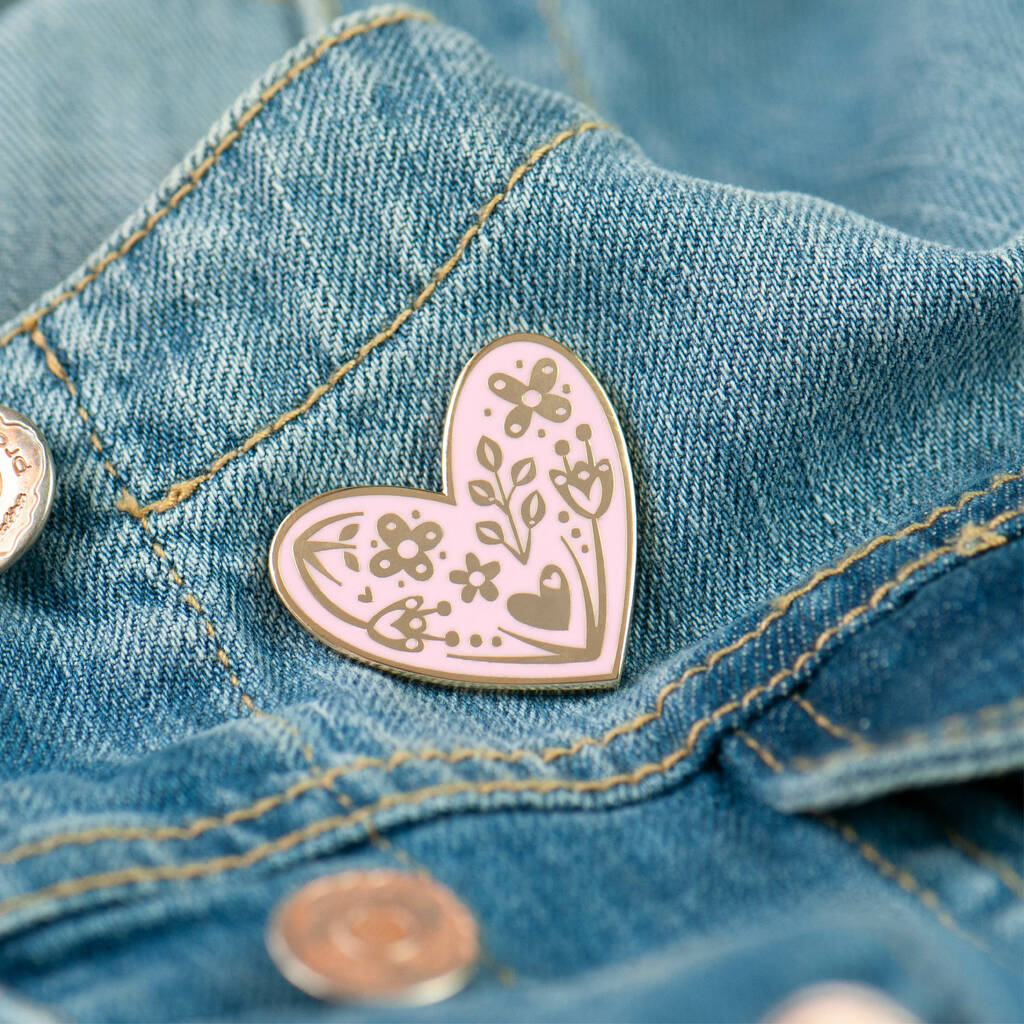 Thank You Mum Enamel Pin By The Stamford Studio | notonthehighstreet.com