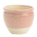 Rose Pink Two Tone Dipped Ceramic Planter By Dibor | notonthehighstreet.com
