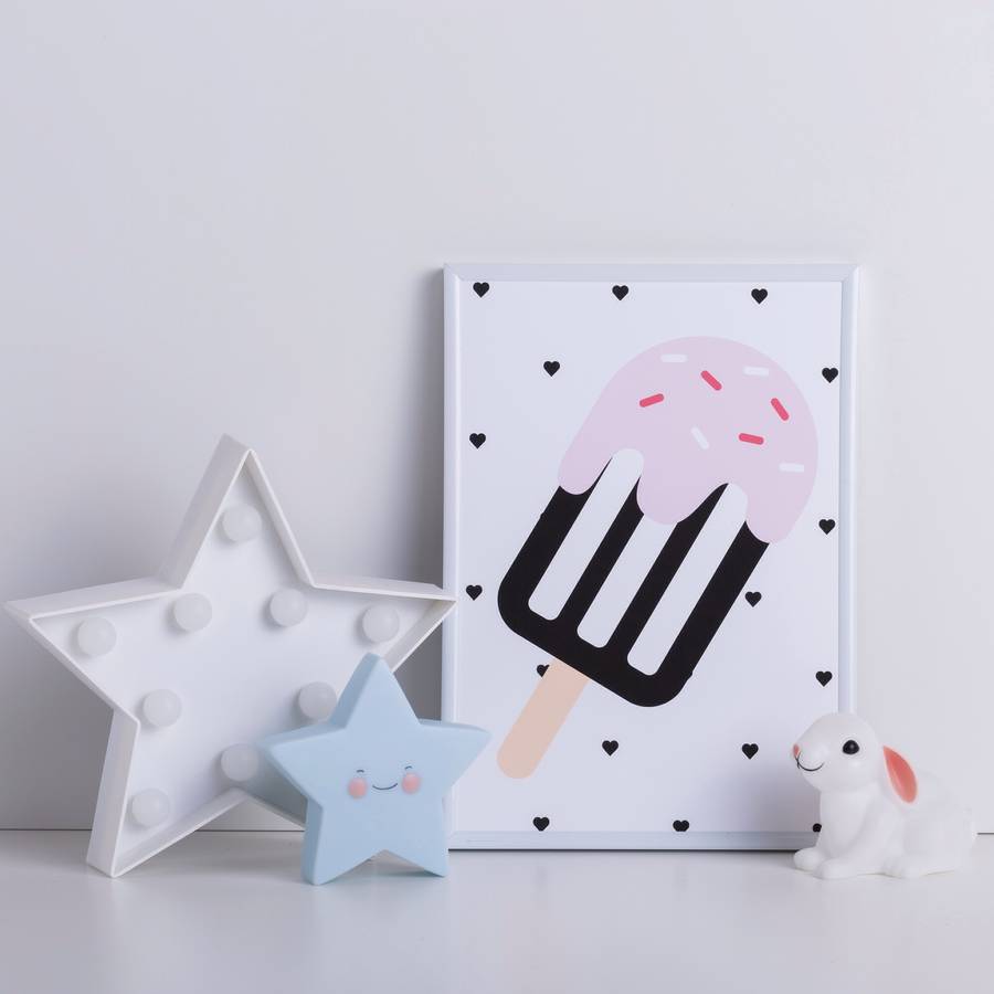 ice lolly print by kitty's prints | notonthehighstreet.com