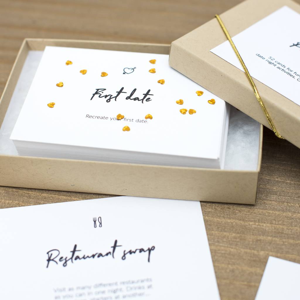 52 Date Night Cards By Thispaperbook Notonthehighstreet