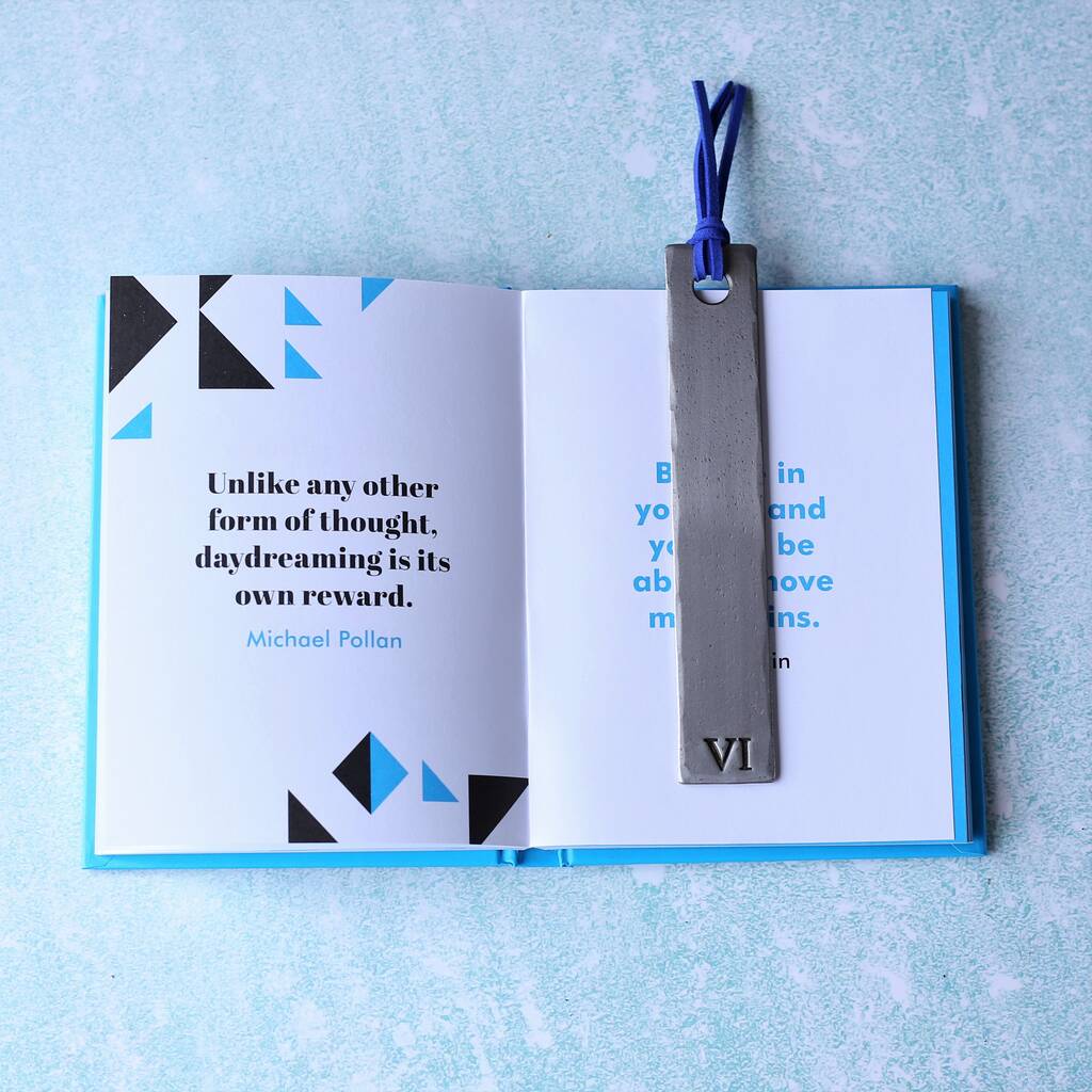 6th Anniversary Bookmark By Coach House Forge | notonthehighstreet.com