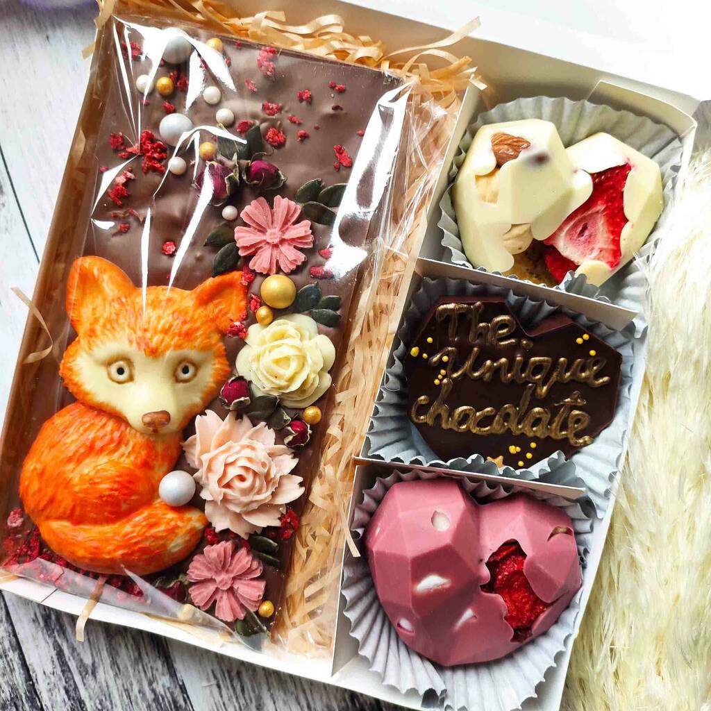 'flaming Fox' Amazing Edible Chocolate Present By The Unique Chocolate ...