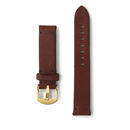 Personalised Leather Watch Strap By Man Gun Bear | notonthehighstreet.com