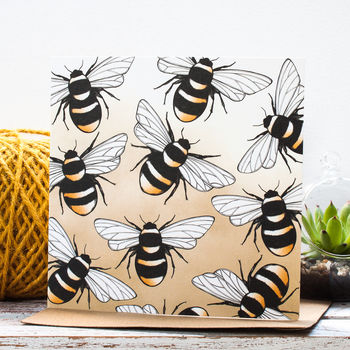 Busy Bee Gift Card By Jessica Wilde | notonthehighstreet.com