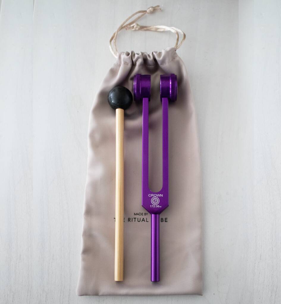 Crown Chakra Tuning Fork Kit ~ 172.06 Hz By LILLY + BO / THE RITUAL TRIBE / SETTING SOL ...