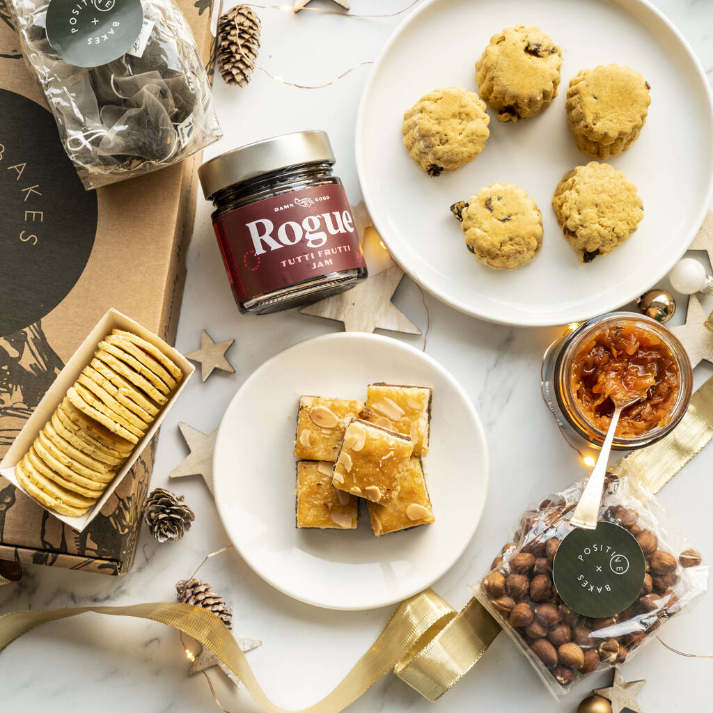 Festive Favourites Sharing Box By Positive Bakes | notonthehighstreet.com