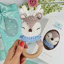 Soft And Sweet Handmade Baby Rattle By Natural Baby Box ...