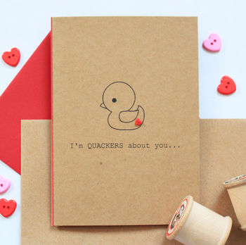 'i'm Quackers About You' Card By Miss Shelly Designs ...