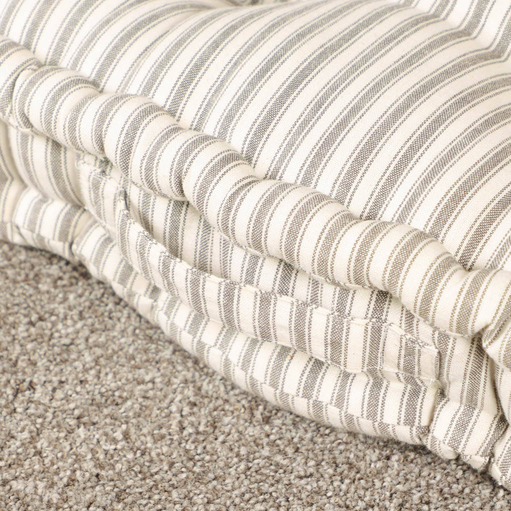 Extra Large Vintage Stripe Mattress Cushion By Dibor ...