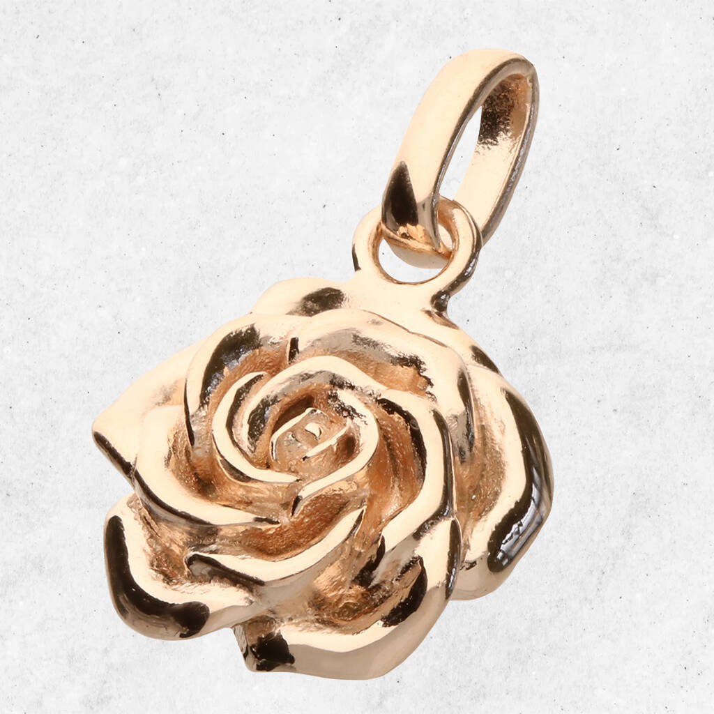 Personalised Rose June Birth Flower Necklace By Songs of Ink and Steel ...