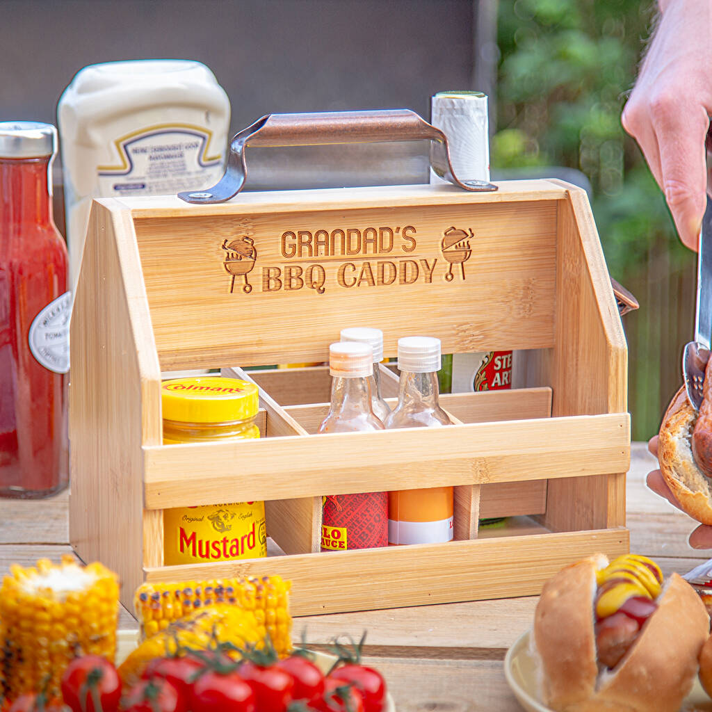 Personalised Barbecue Condiment Holder By Duncan Stewart ...