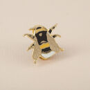 British Bee Enamel Pin Badge By Little Paisley Designs ...
