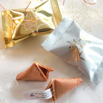 Christmas Fortune Cookies By Bunting & Barrow | notonthehighstreet.com