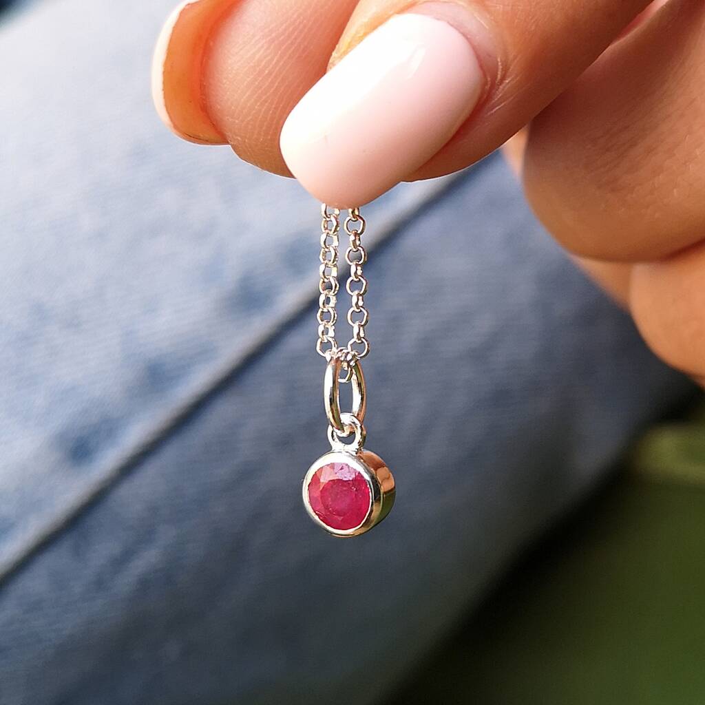 Birthstone Jewellery Set By Lily Charmed | notonthehighstreet.com