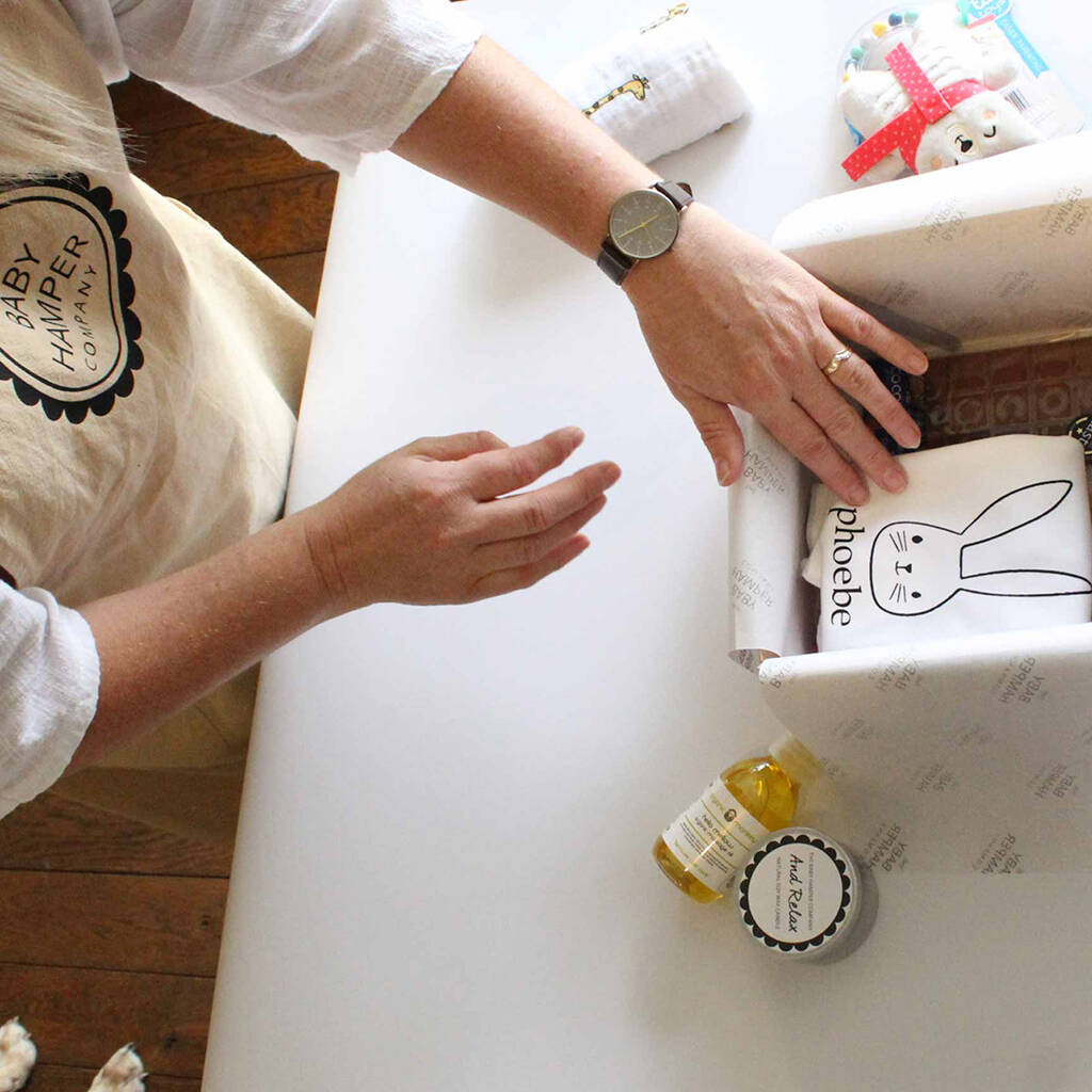 New Baby Boy Letter Box Gift Hamper By The Baby Hamper Company ...