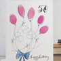 '50th Happy Birthday!' Milestone Birthday Card By Gabrielle Solly ...