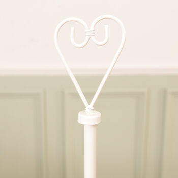 Ivory Heart Paper Towel Holder By Dibor | notonthehighstreet.com