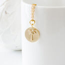 Palm Tree Coin Necklace By Juju Treasures | notonthehighstreet.com
