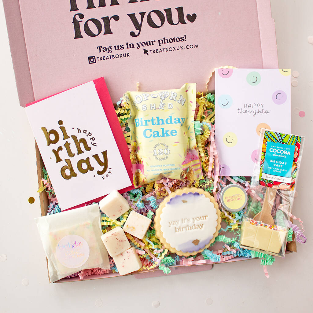 Birthday Wishes Ready To Go Treat Box By TreatBox