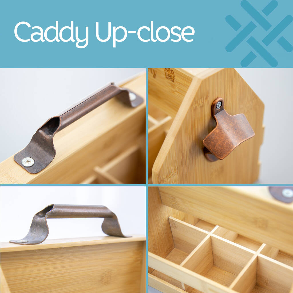 Personalised Camping Wooden Caddy By Duncan Stewart ...