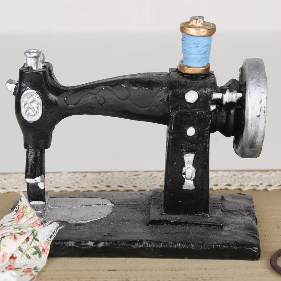 retro machine sewing storage box by dibor | notonthehighstreet.com