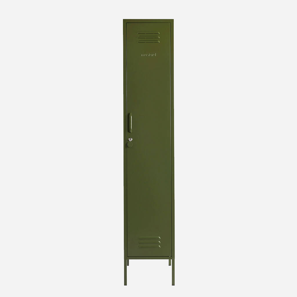 The Tall Locker Storage Unit In Olive Green By Little Deer ...