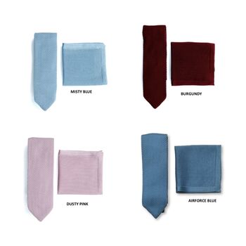 Tie And Pocket Square Sets By Broni&Bo | notonthehighstreet.com