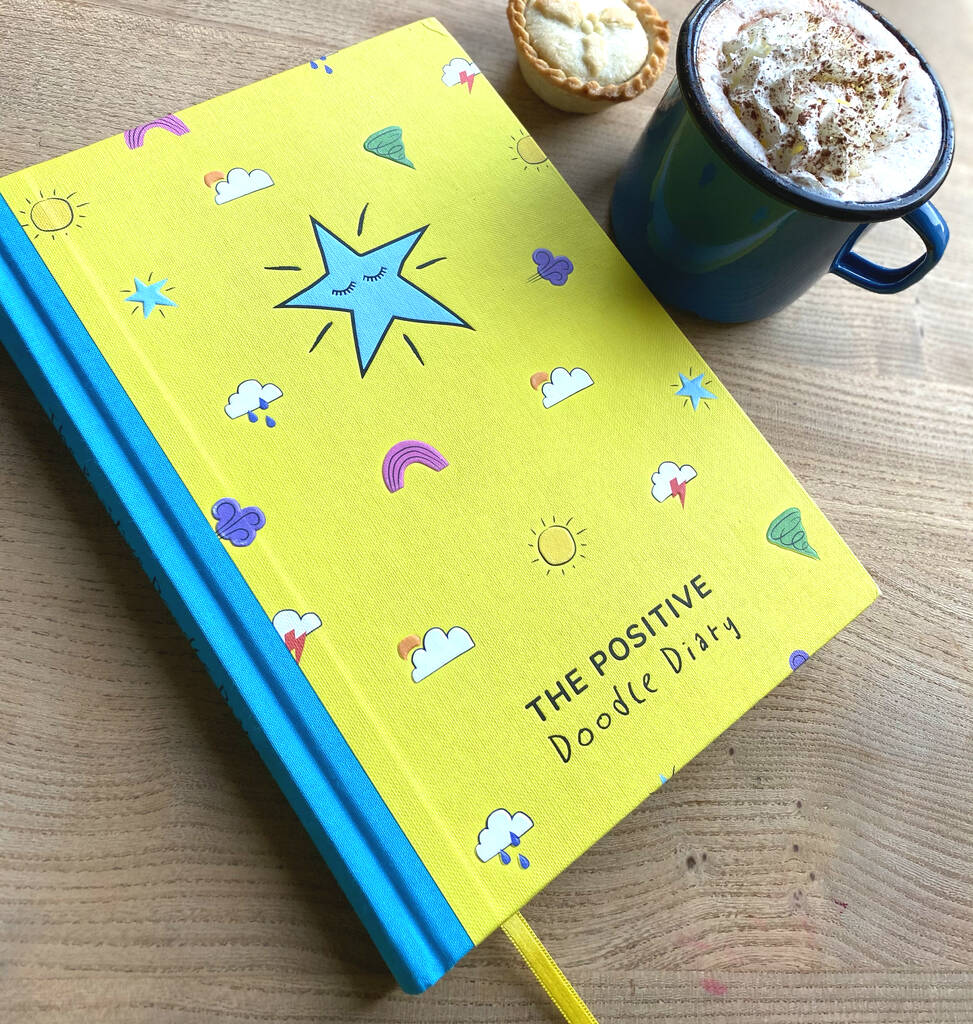The Positive Doodle Diary By The Positive Planner | notonthehighstreet.com