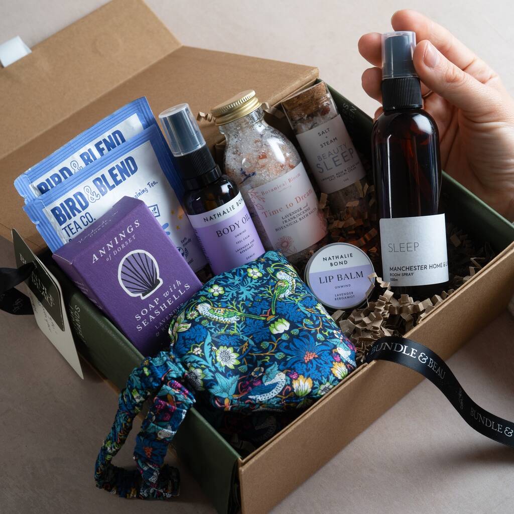 The Sleep Well Gift Bundle For Her By Bundle & Beau ...