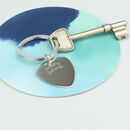 Personalised Plectrum Keyring By Charlie Boots | notonthehighstreet.com
