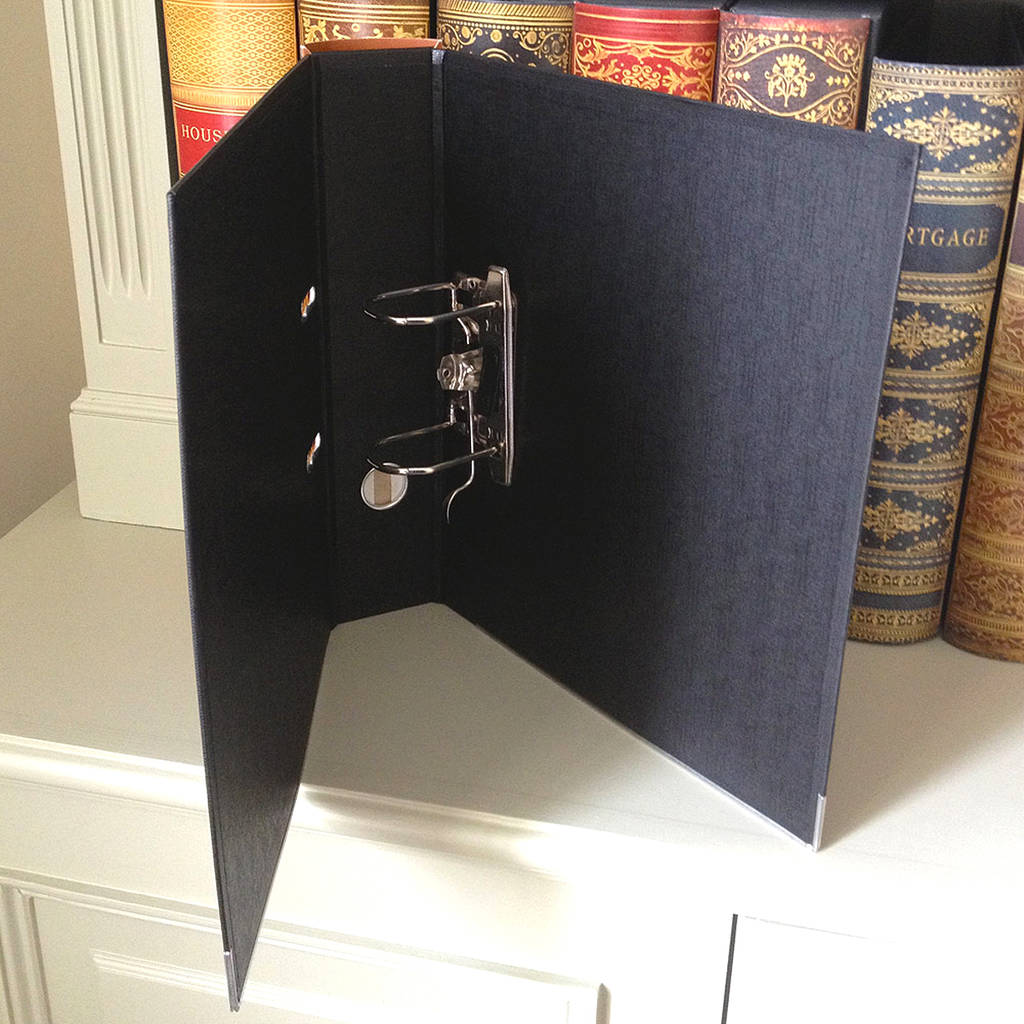classic book personalised office files by klevercase ...
