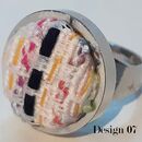 Fabric Rings By Re Creation For The Nation | notonthehighstreet.com