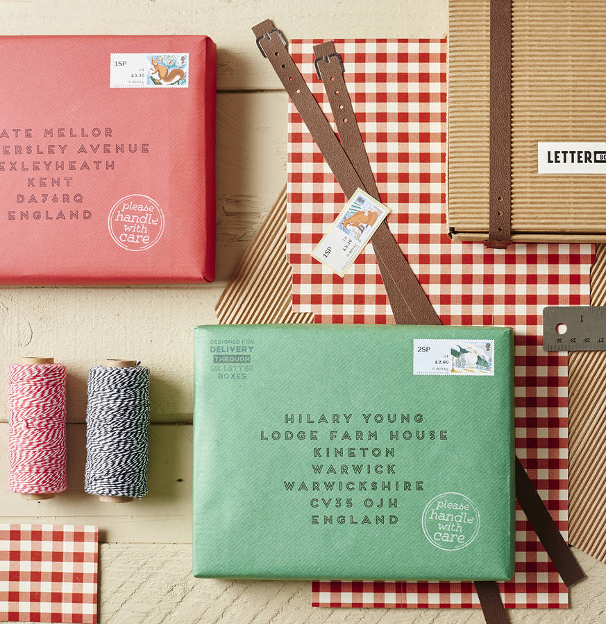 best of british letter box hamper with gin by letter box hamper ...