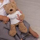 Personalised Traditional Teddy Medium Soft Toy By That's Mine ...