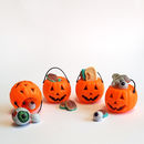 Pumpkin Mini Bucket By Little Lulubel | notonthehighstreet.com