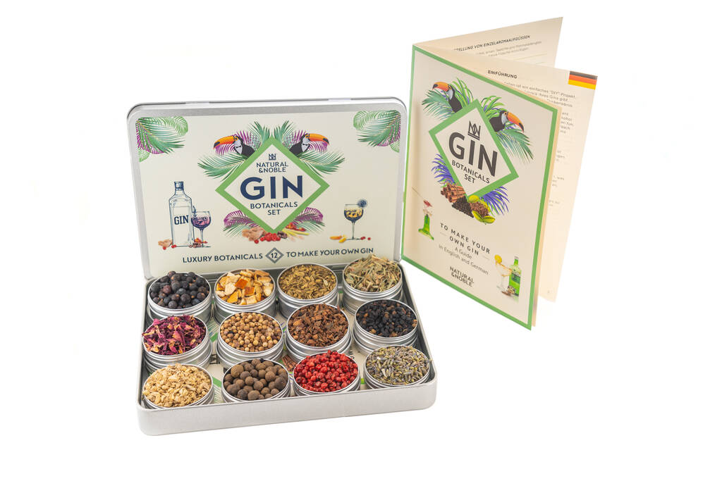 12 Gin Botanicals For Diy Gin Making At Home By Natural & Noble ...