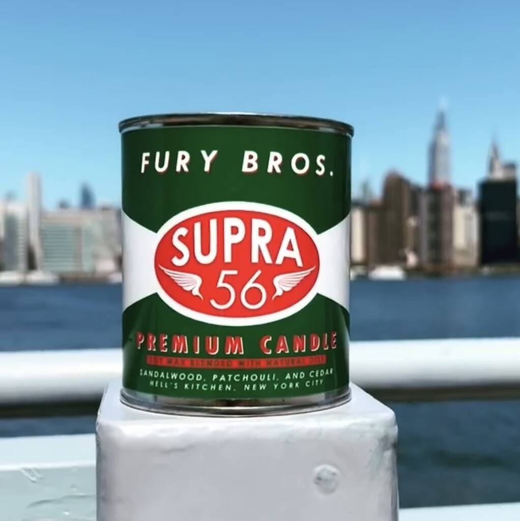 Supra 56 Tinned Premium Candle By HELLO LOVELY