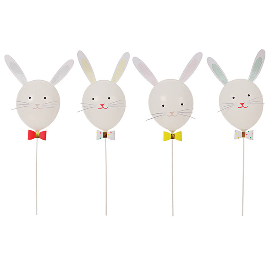 bunny balloon kit by little lulubel | notonthehighstreet.com