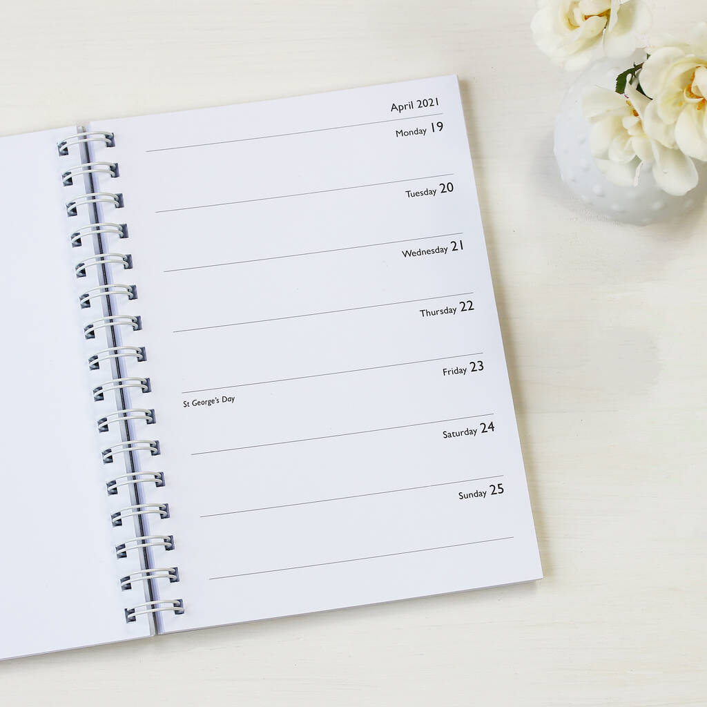 Personalised 2021 Diary For Businesses With Logo By Designed ...