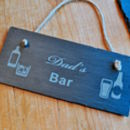 Personalised Man Cave Slate Sign By Sweet Pea Design ...