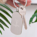 Personalised Name Keyring By We Love To Create | notonthehighstreet.com