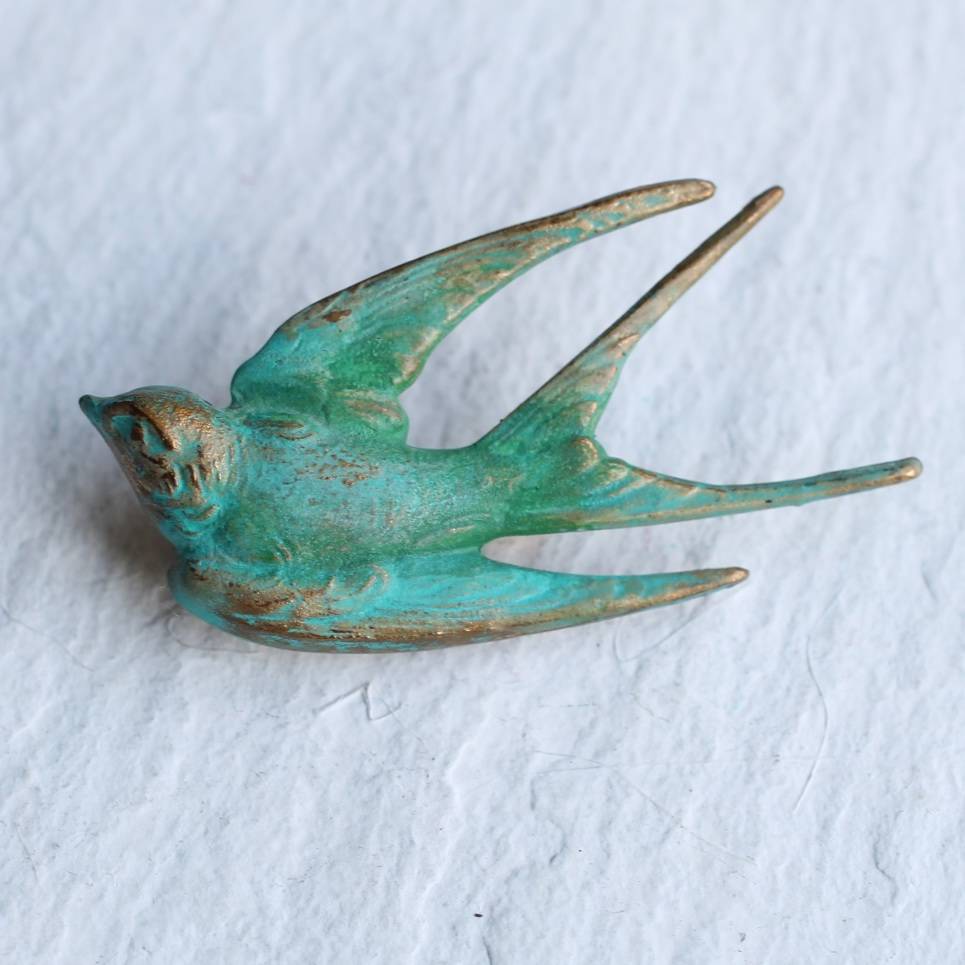 bird brooch by silk purse, sow's ear | notonthehighstreet.com