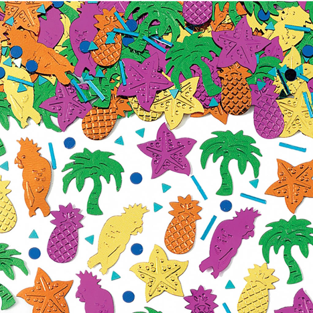 Tropical Pineapple Gold Foil Paper Party Plates By Postbox Party ...