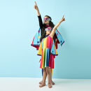 Personalised Heart Girl Power Cape By Wild Things Funky Little Dresses ...