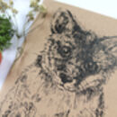 Foxy Fox Cub A6 Pocket Sized Notebook By Feltmeupdesigns ...